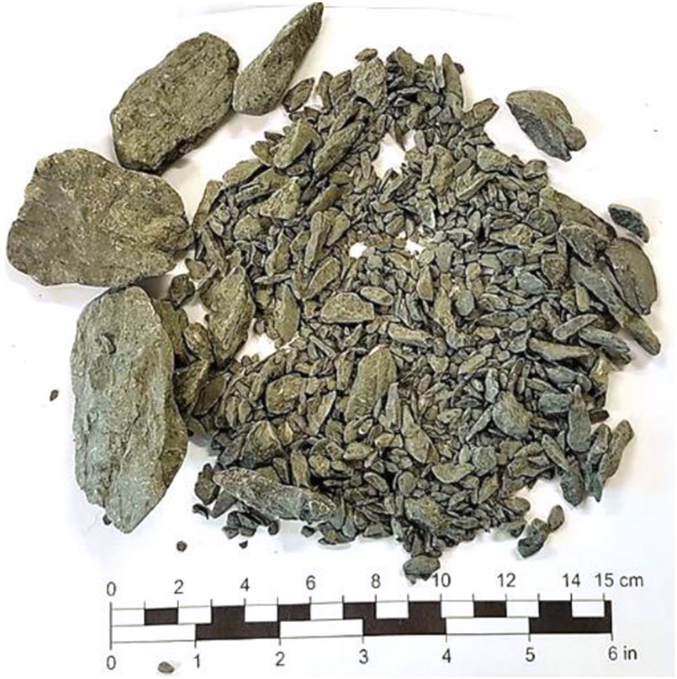 An analysis on the slaking and disintegration extent of weak rock mass ...