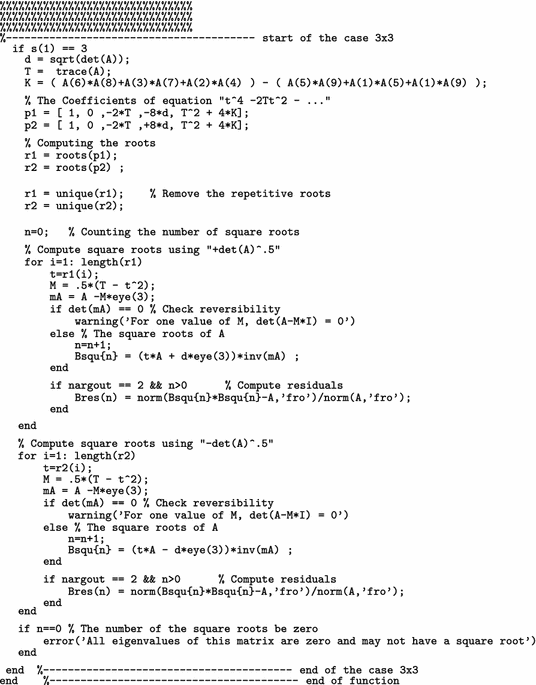 Square roots of [equation] matrices | SpringerLink