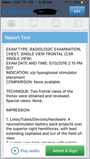 PowerScribe 360 Mobile Radiologist App Review | SpringerLink
