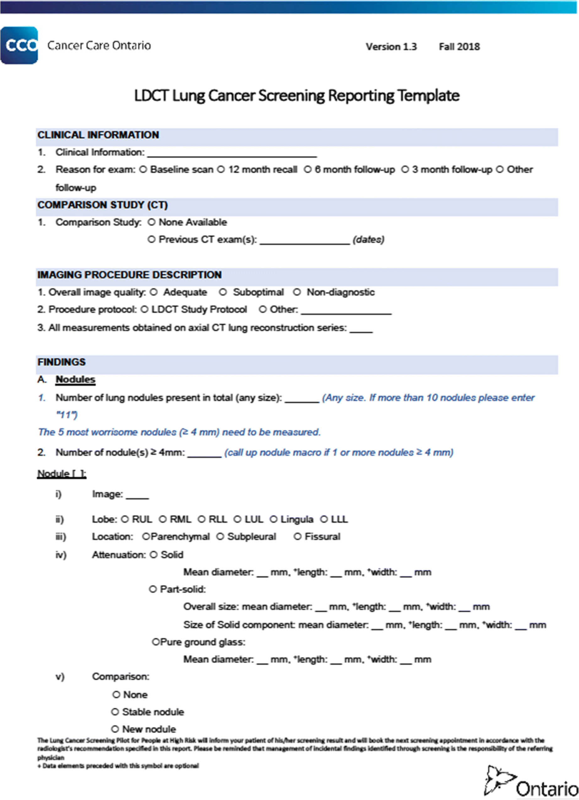Unlocking Radiology Reporting Data: an Implementation of Synoptic ...