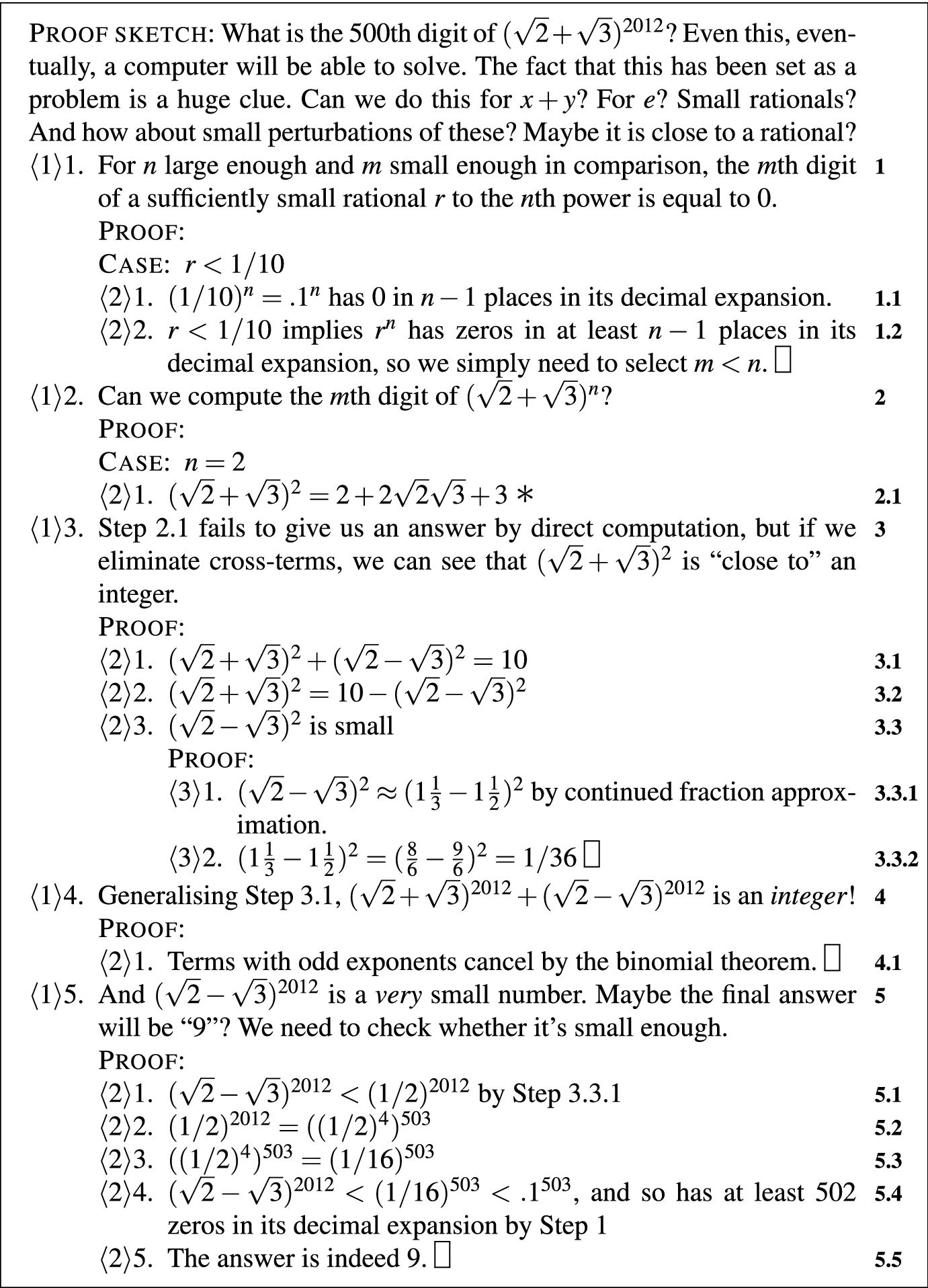 Argumentation Theory for Mathematical Argument | SpringerLink