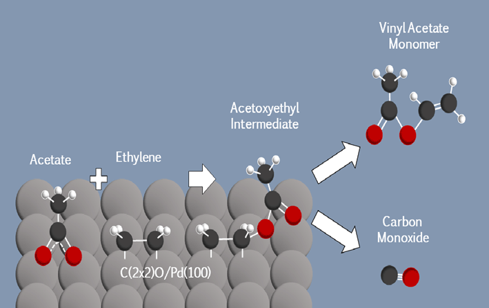 Kinetics and Mechanism of Vinyl Acetate Monomer Synthesis on Pd(100 ...