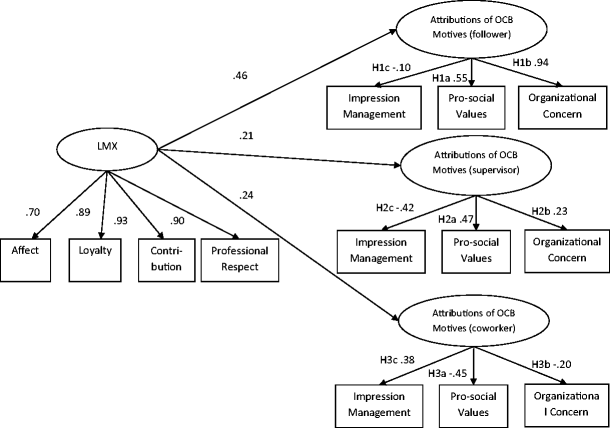 LMX and Attributions of Organizational Citizenship Behavior Motives ...