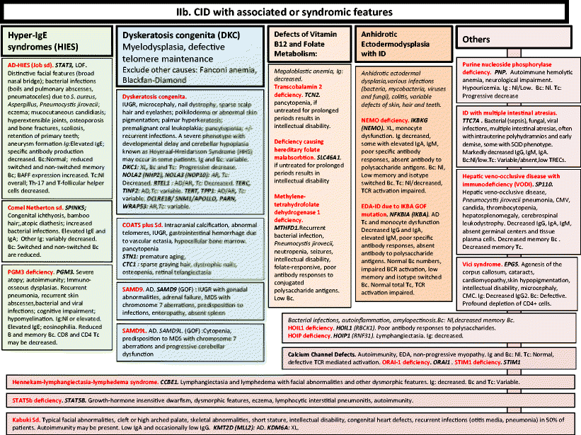 The 2017 IUIS Phenotypic Classification for Primary Immunodeficiencies ...