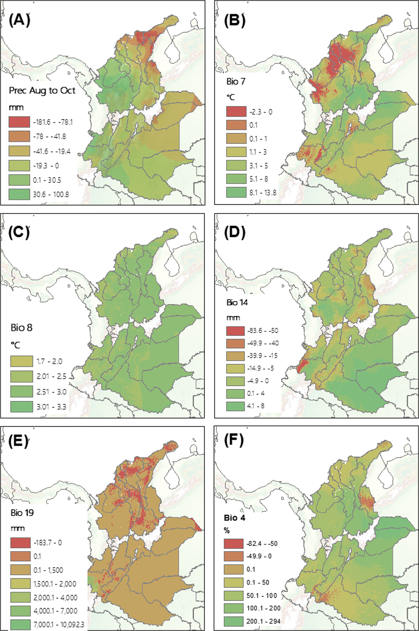 Climate change favors rice production at higher elevations in Colombia ...