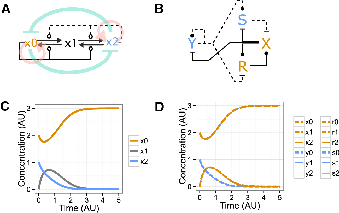 Computing with biological switches and clocks | SpringerLink