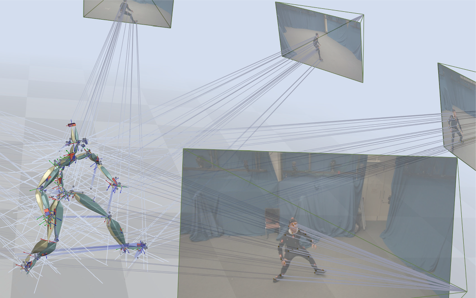 Real-Time Multi-person Motion Capture from Multi-view Video and IMUs | SpringerLink