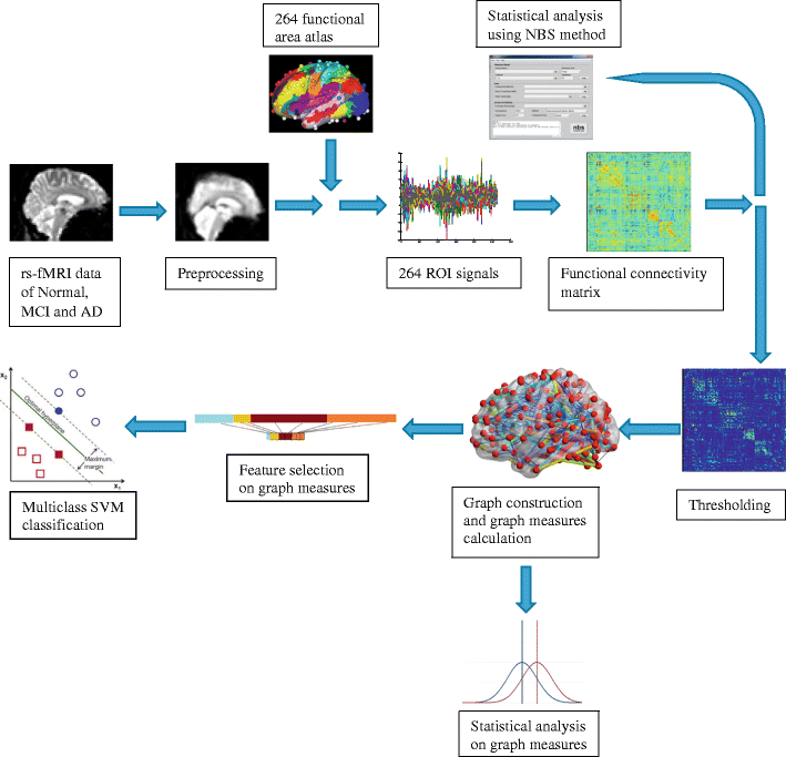 Application of advanced machine learning methods on resting-state fMRI network for ...