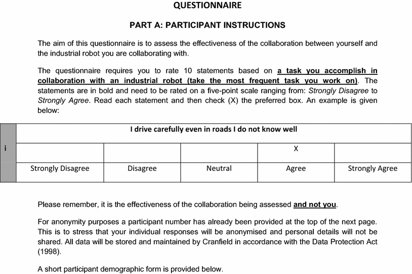 The Development of a Scale to Evaluate Trust in Industrial Human-robot ...