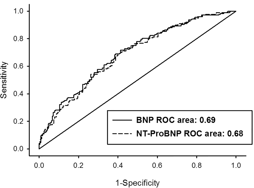A comparison of the prognostic value of BNP versus NT-proBNP after ...