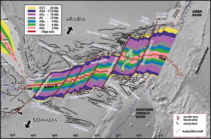 From rifting to oceanic spreading in the Gulf of Aden: a synthesis ...