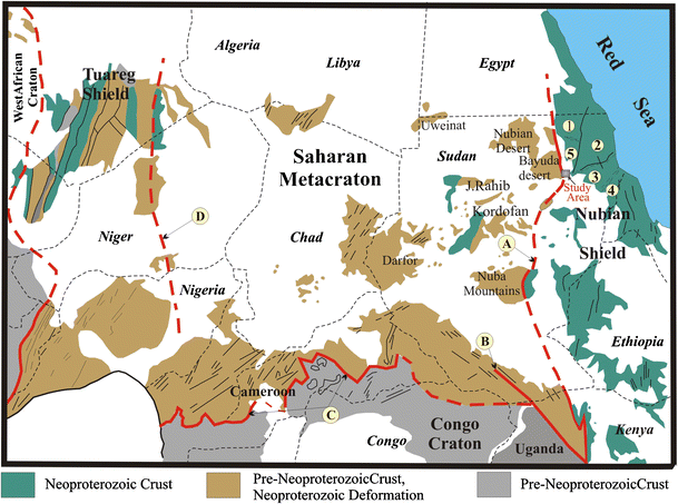 Southeast Bayuda volcano-sedimentary sequences (Kurmut terrane, Sudan ...