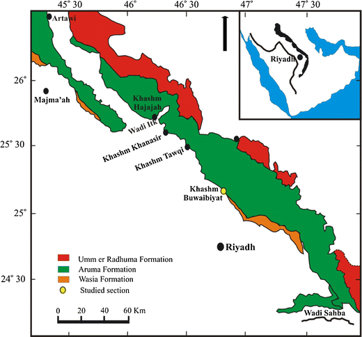 Stratigraphy and depositional environments of the Upper Cretaceous ...