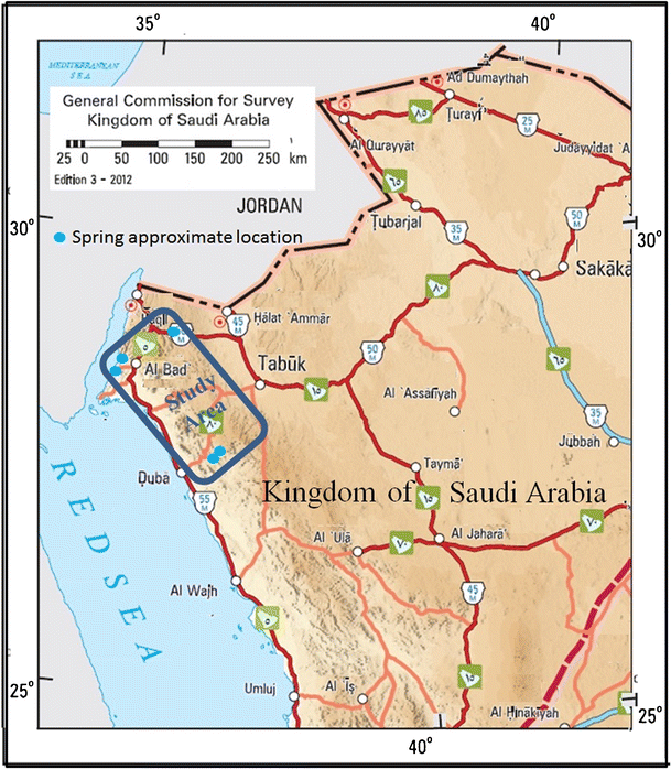 Natural springs in northwest Saudi Arabia | SpringerLink