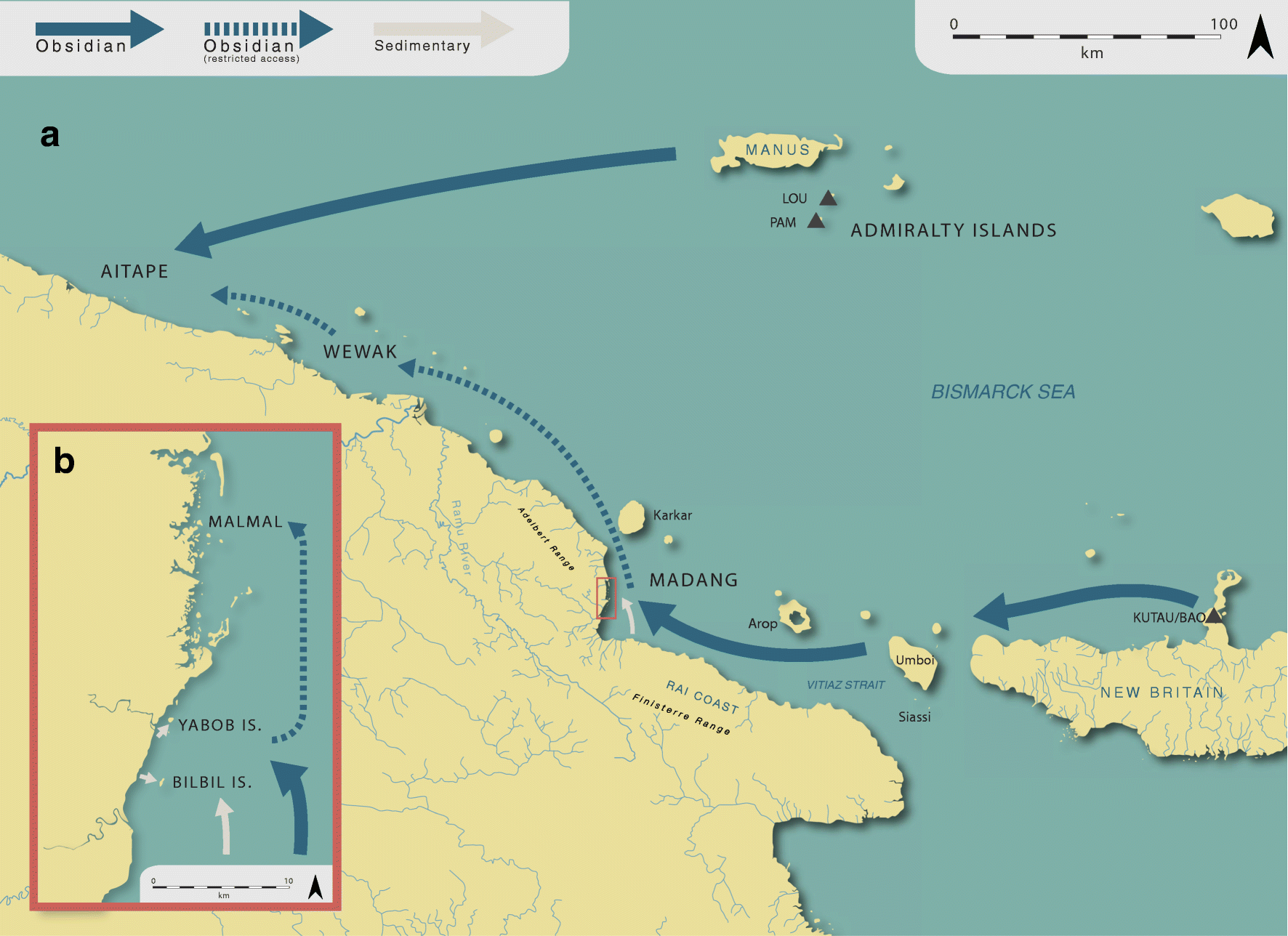 Coastal mobility and lithic supply lines in northeast New Guinea ...