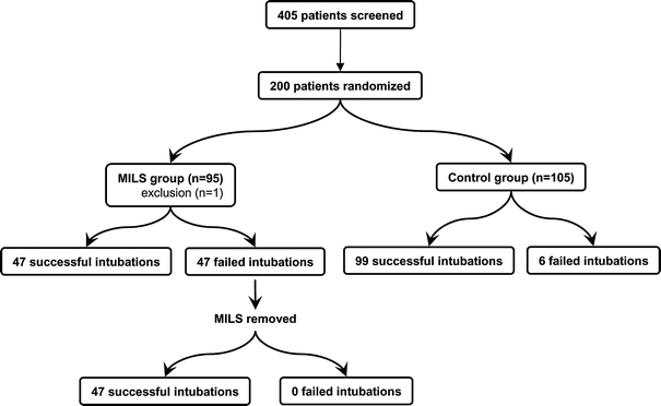 Effect of manual in-line stabilization of the cervical spine in adults ...