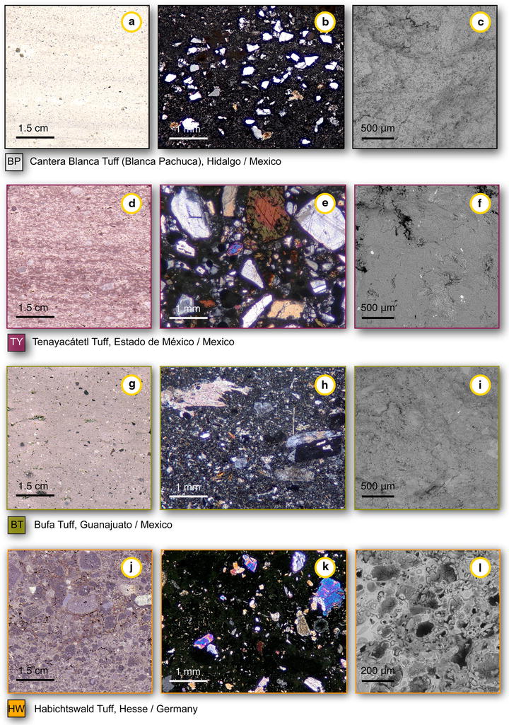 Weathering of volcanic tuff rocks caused by moisture expansion ...