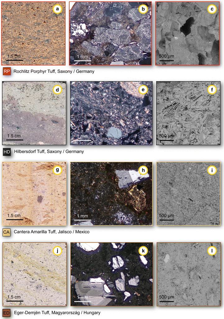 Weathering of volcanic tuff rocks caused by moisture expansion ...