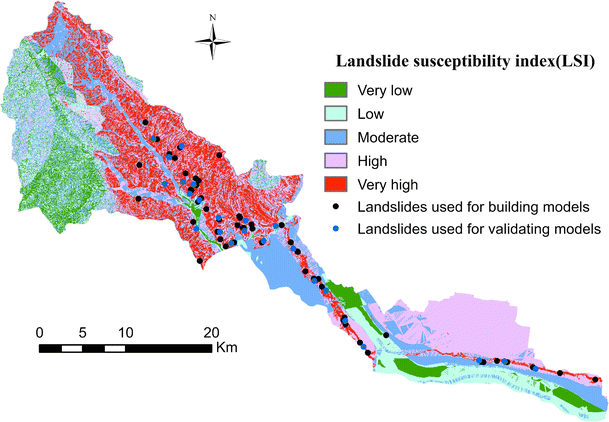 GIS-based landslide susceptibility mapping using analytical hierarchy process (AHP) and ...