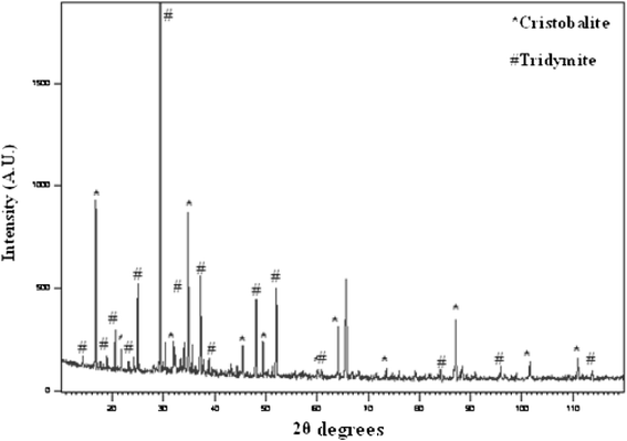 Determination of Silica Activity Index and XRD, SEM and EDS Studies of ...