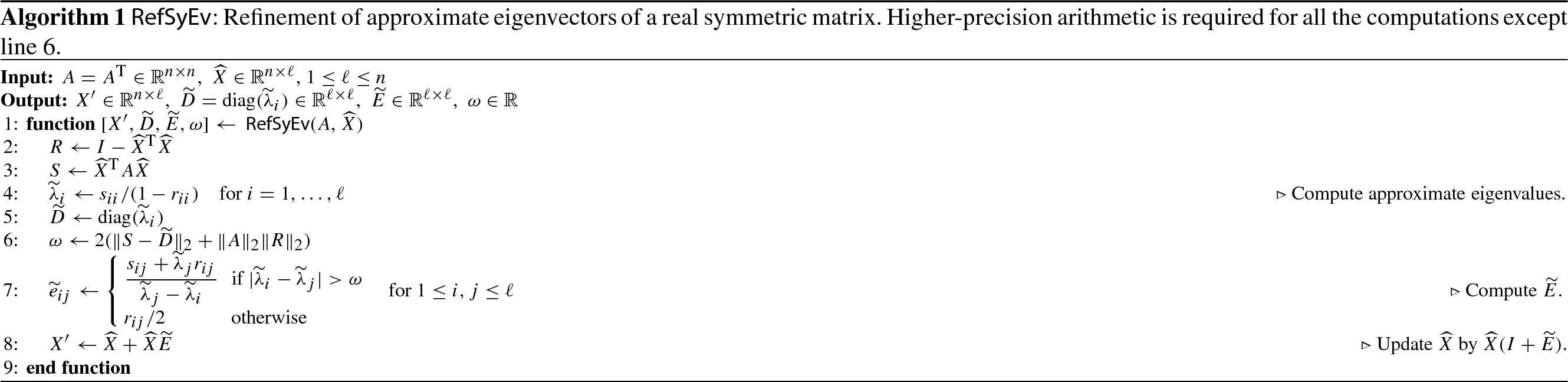Iterative refinement for symmetric eigenvalue decomposition II: clustered eigenvalues | SpringerLink