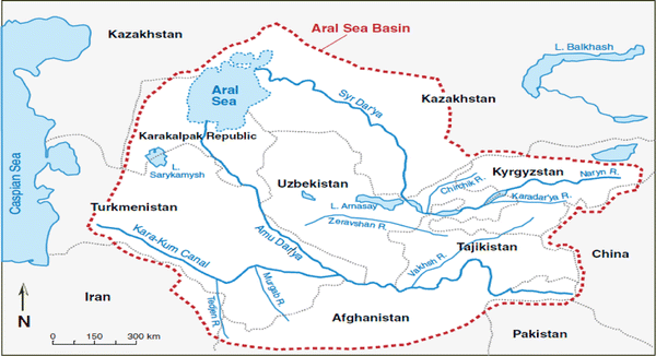 Changes in water volume of the Aral Sea after 1960 | SpringerLink