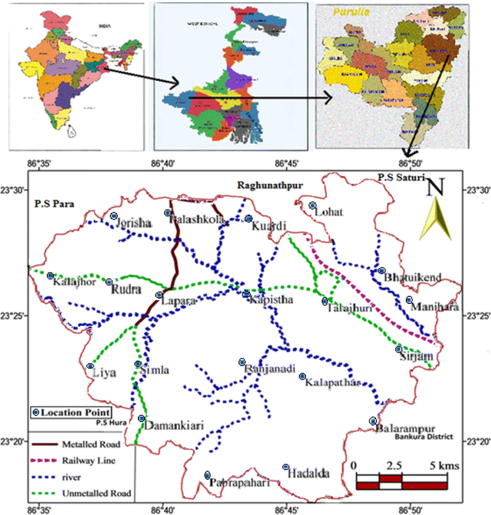 Assessment of groundwater quality in Kashipur Block, Purulia district ...