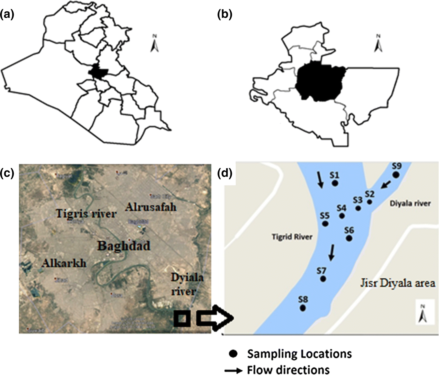Estimation of river Tigris dispersivities using a steady-state ...