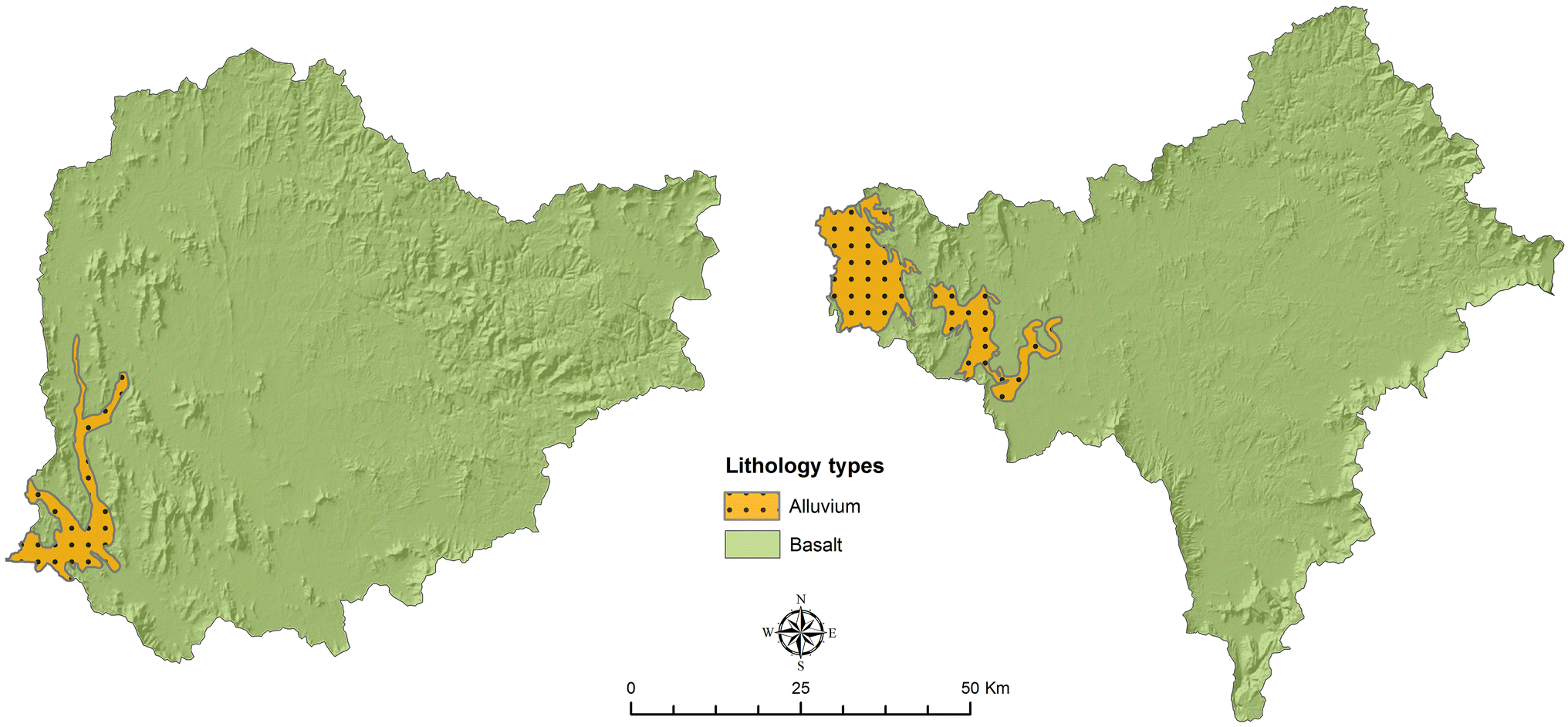 Morphometric analysis of Vaitarna and Ulhas river basins, Maharashtra ...