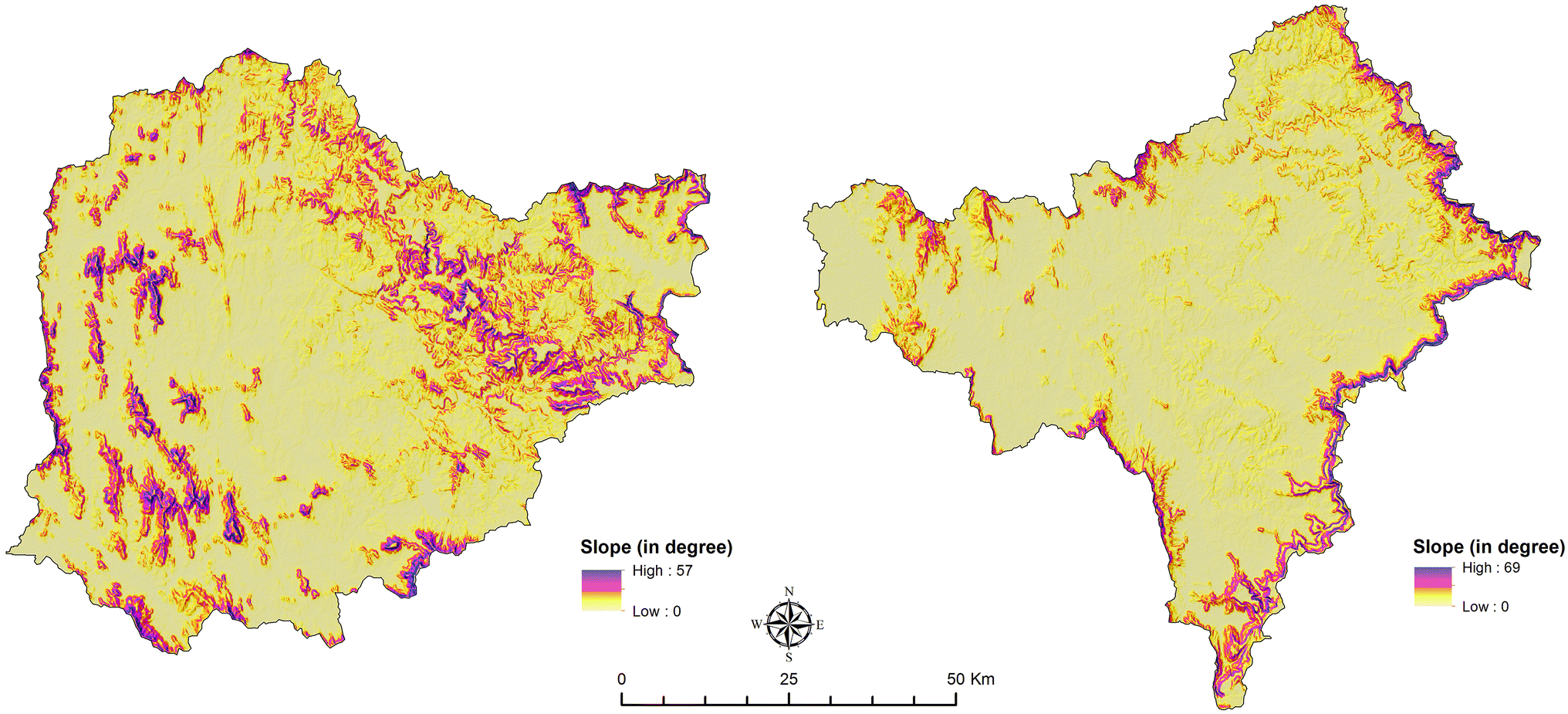 Morphometric analysis of Vaitarna and Ulhas river basins, Maharashtra ...