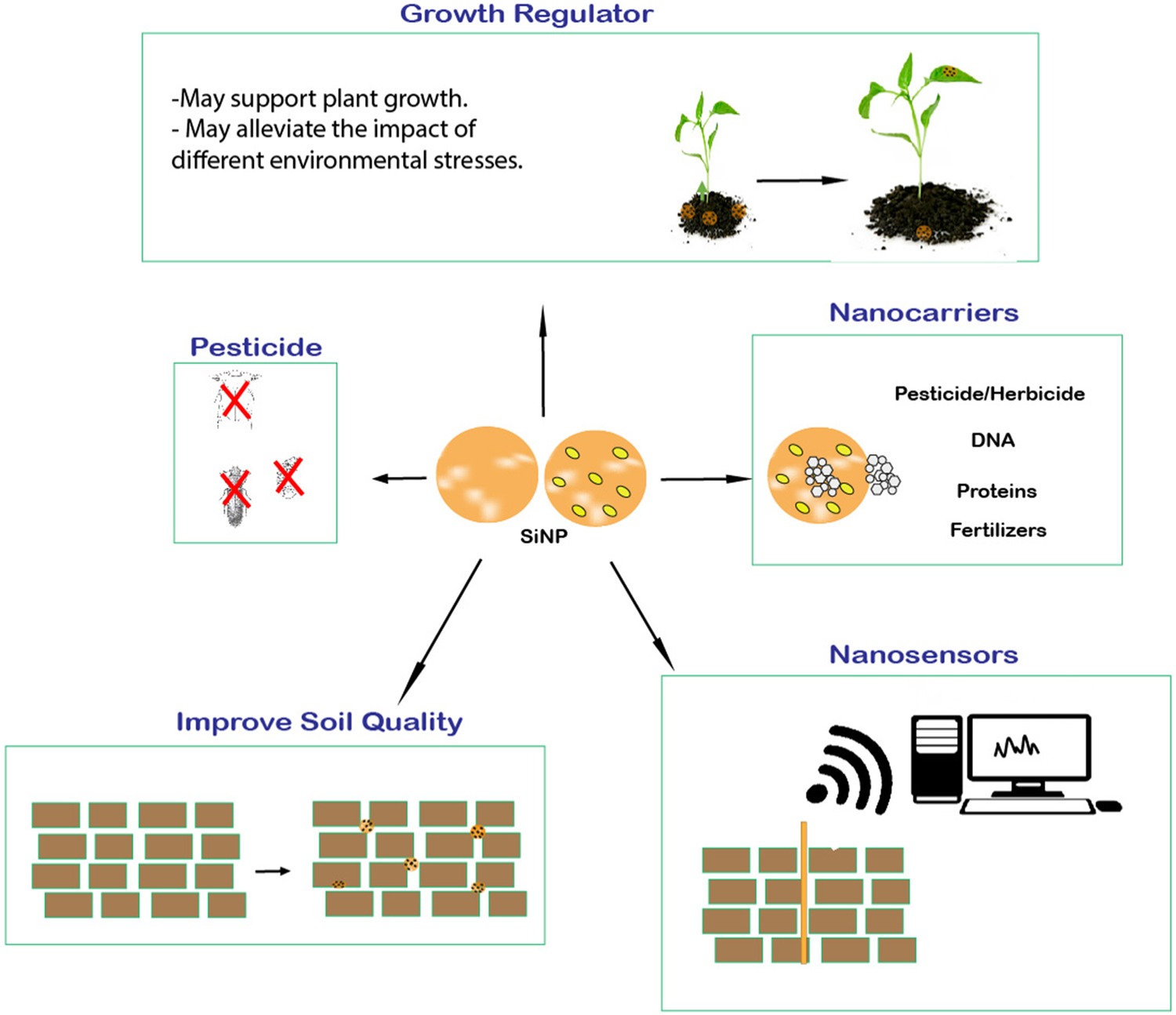 Application of silicon nanoparticles in agriculture | SpringerLink