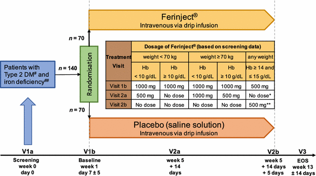 Intravenous Ferric Carboxymaltose in Patients with Type 2 Diabetes ...