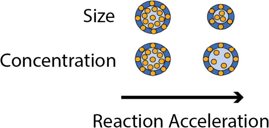 Reaction Acceleration in Electrospray Droplets: Size, Distance, and ...