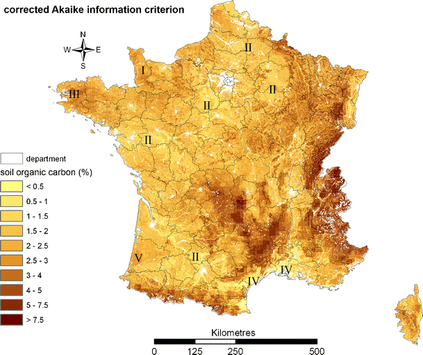 A high resolution map of French soil organic carbon | SpringerLink