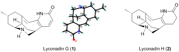 Lyconadins G and H, Two Rare Lyconadin-Type Lycopodium Alkaloids from ...