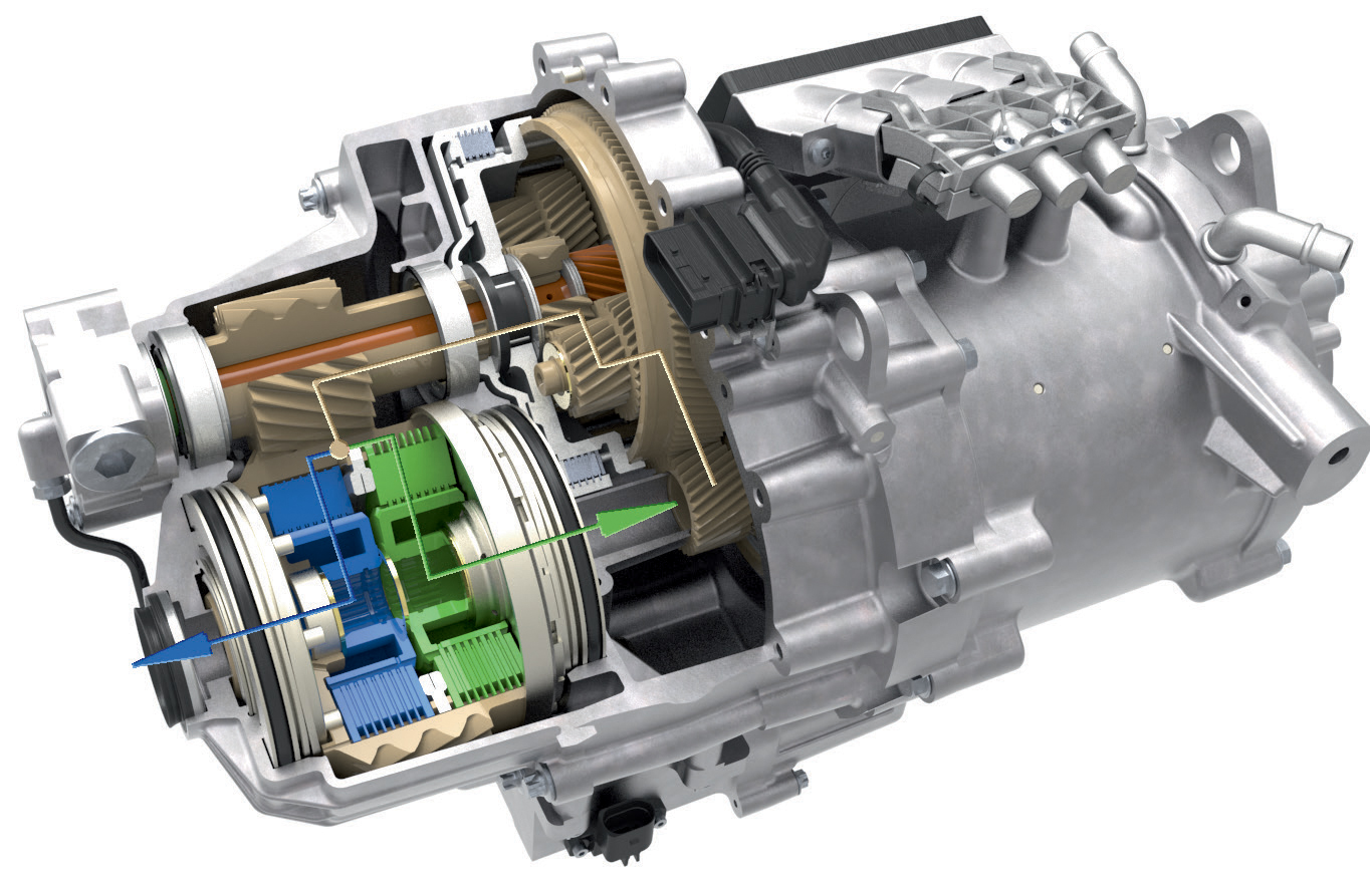 Seamless-shift Two-speed Transmission with Torque Vectoring ...