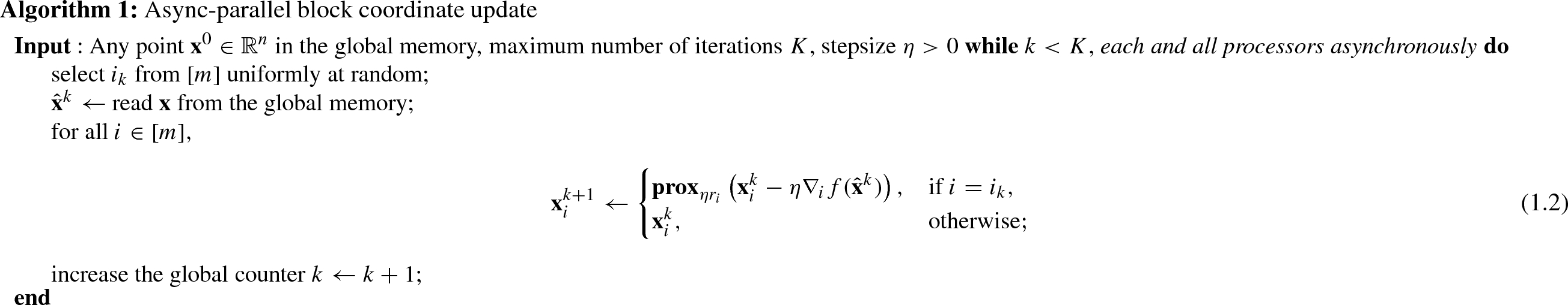 On the Convergence of Asynchronous Parallel Iteration with Unbounded ...