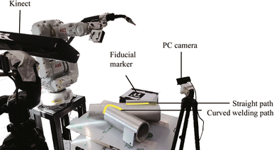 Haptic and visual augmented reality interface for programming welding robots | SpringerLink