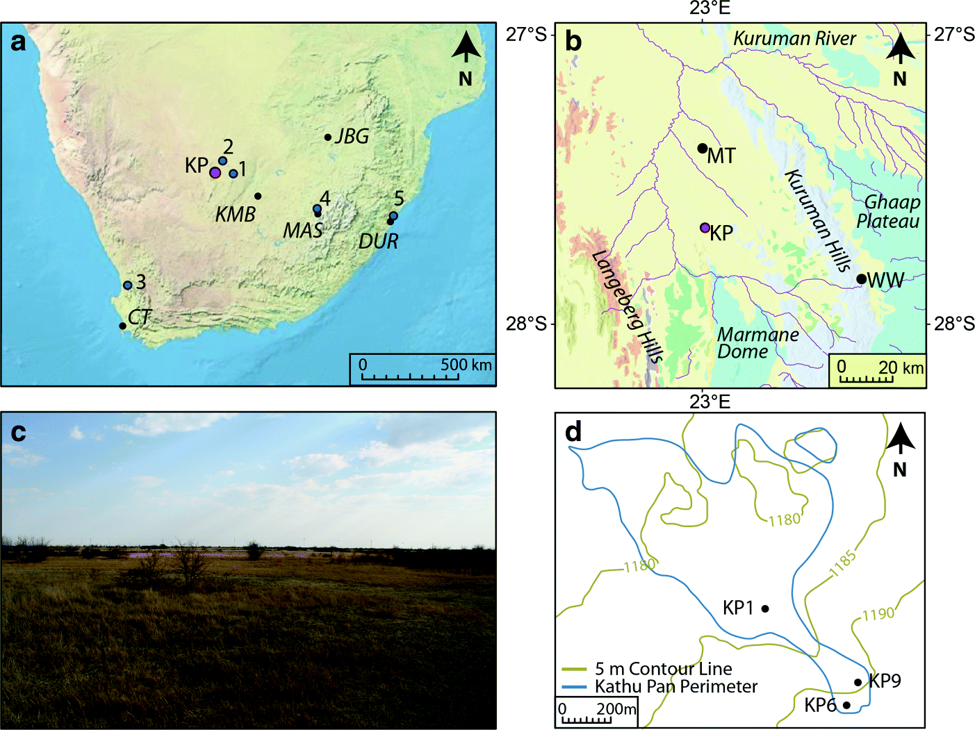 New Chronology and Stratigraphy for Kathu Pan 6, South Africa ...