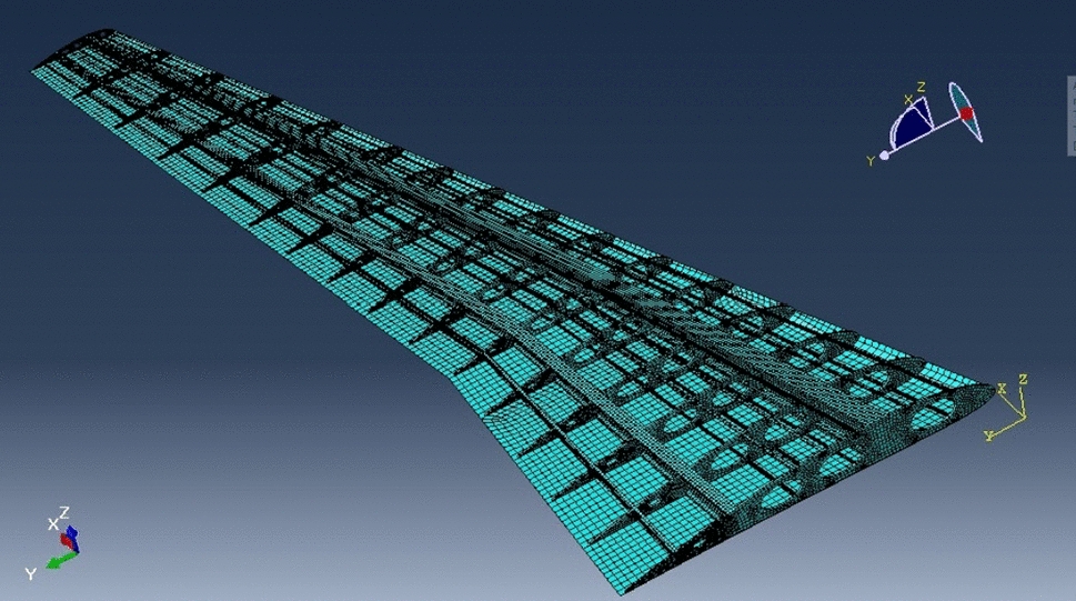 Numerical investigation on aircraft wing stiffener composite material ...