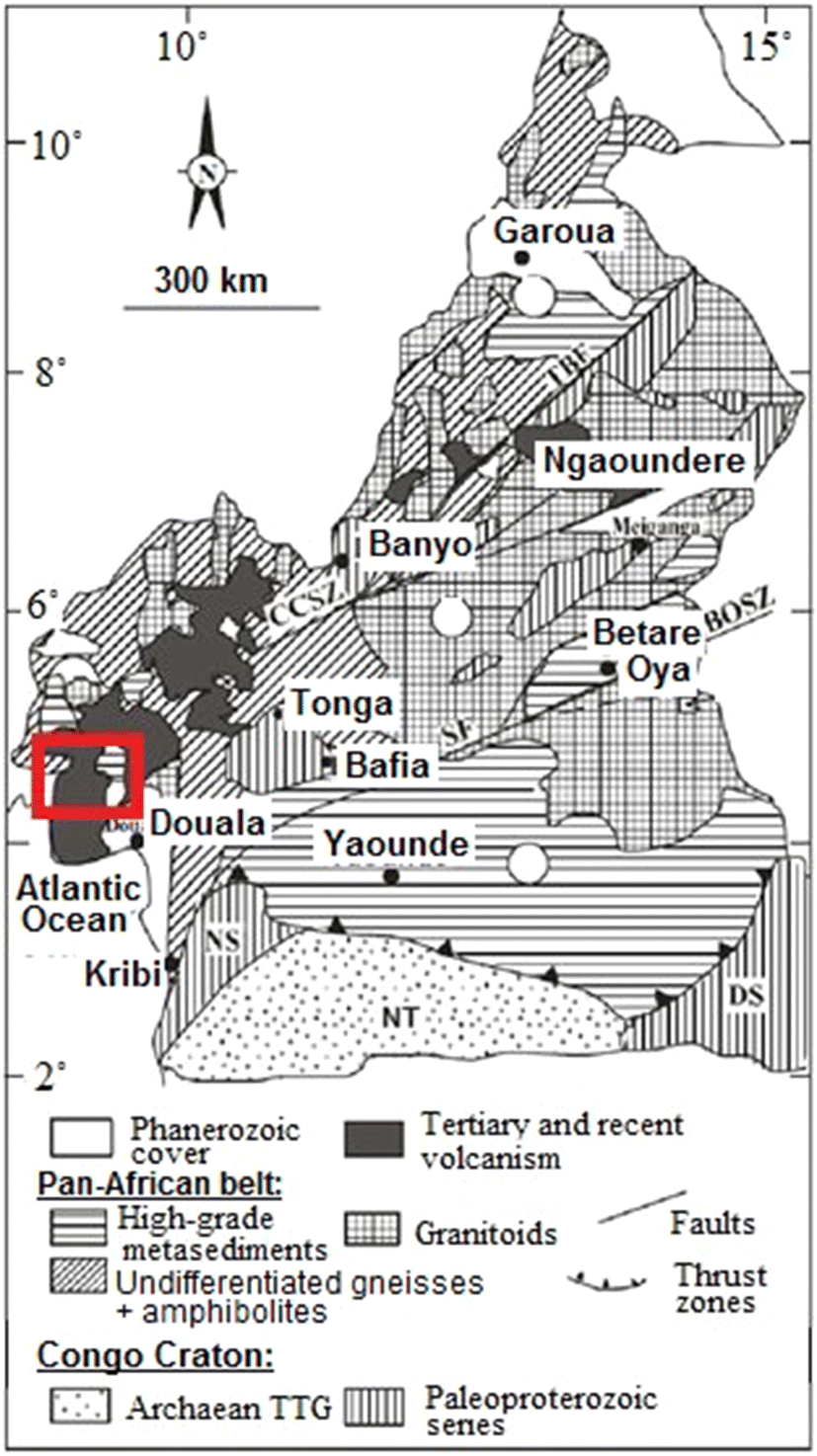 Gravity study of the Douala sub-basin (Cameroon) using Euler 3D ...