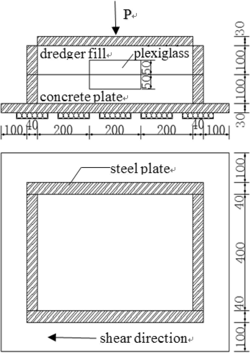 Interface shear characteristics of dredger fill and concrete using ...