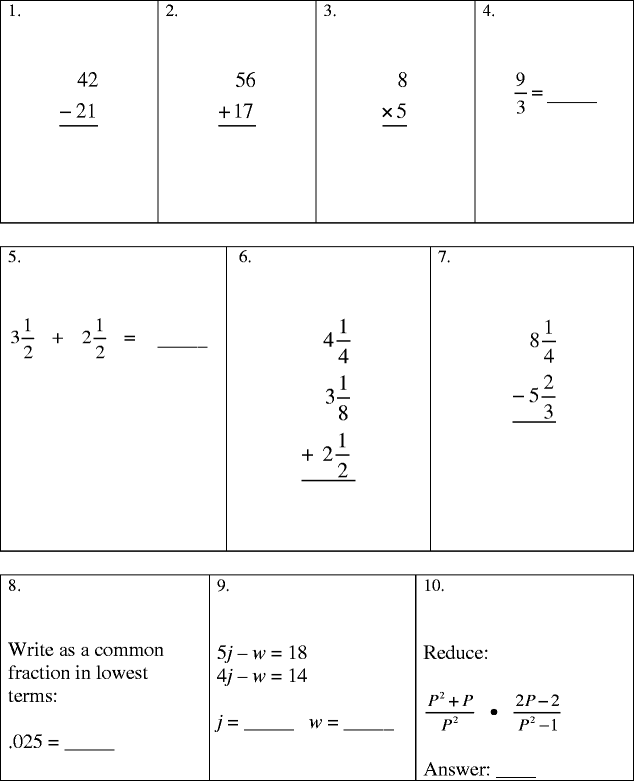 Three brief assessments of math achievement | SpringerLink