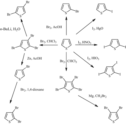 Thiophene Substitution Chemistry | SpringerLink