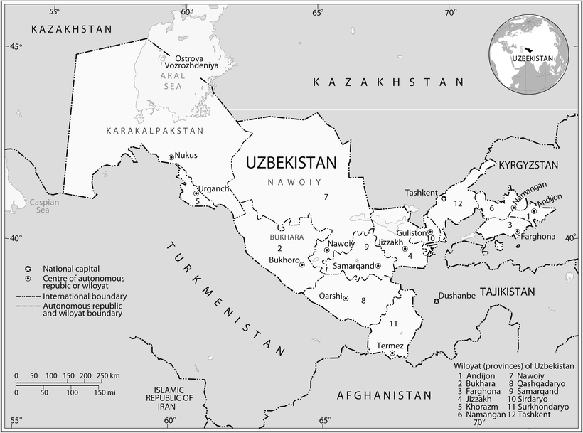 The Geography, Climate and Vegetation of Uzbekistan | SpringerLink