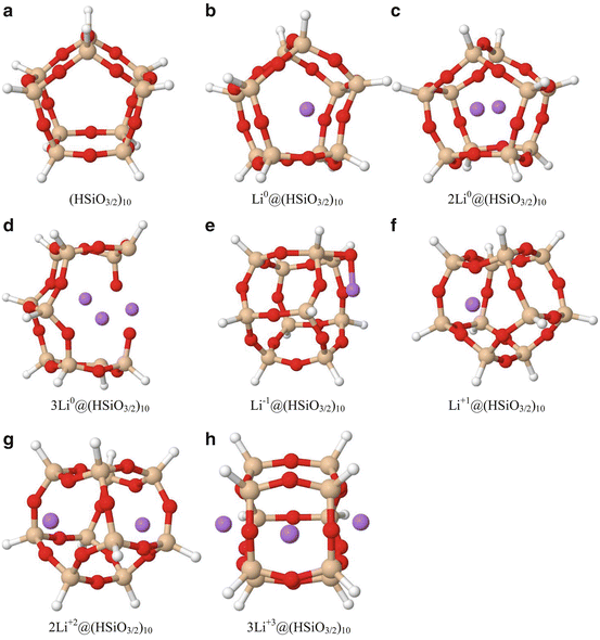 Structure and Energetics of Polyhedral Oligomeric Silsesquioxane (T8 ...