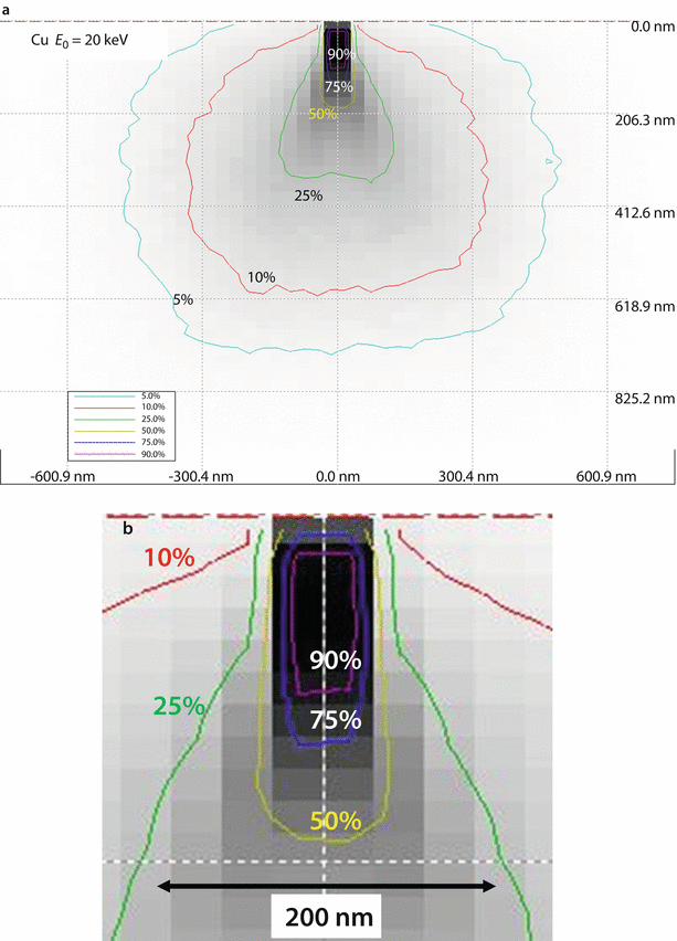 Electron Beam—Specimen Interactions: Interaction Volume | SpringerLink