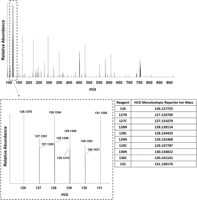 Relative Protein Quantification Using Tandem Mass Tag Mass Spectrometry ...