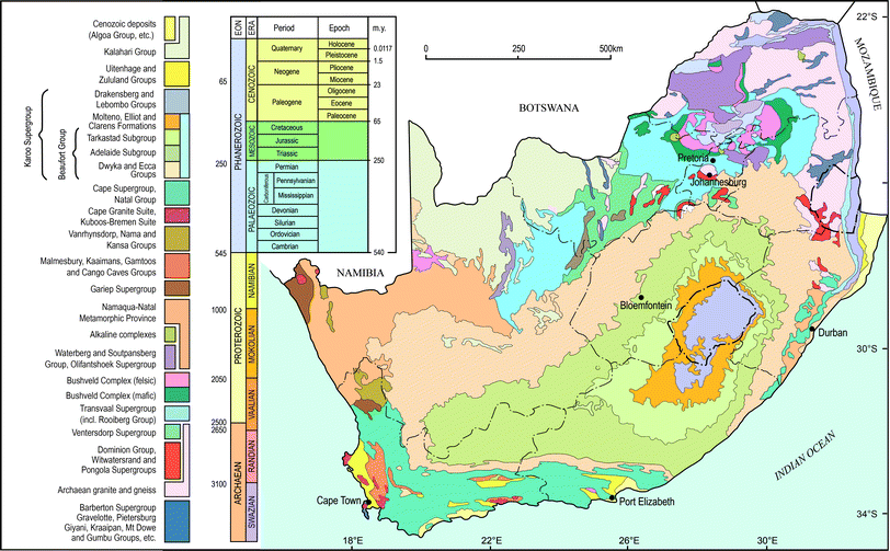 Landscapes and Landforms of South Africa—An Overview | SpringerLink