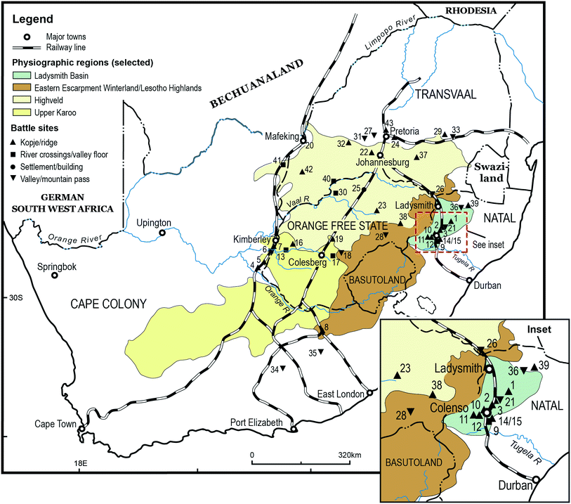 Military Geography: Landscapes of the Anglo-Boer War | SpringerLink